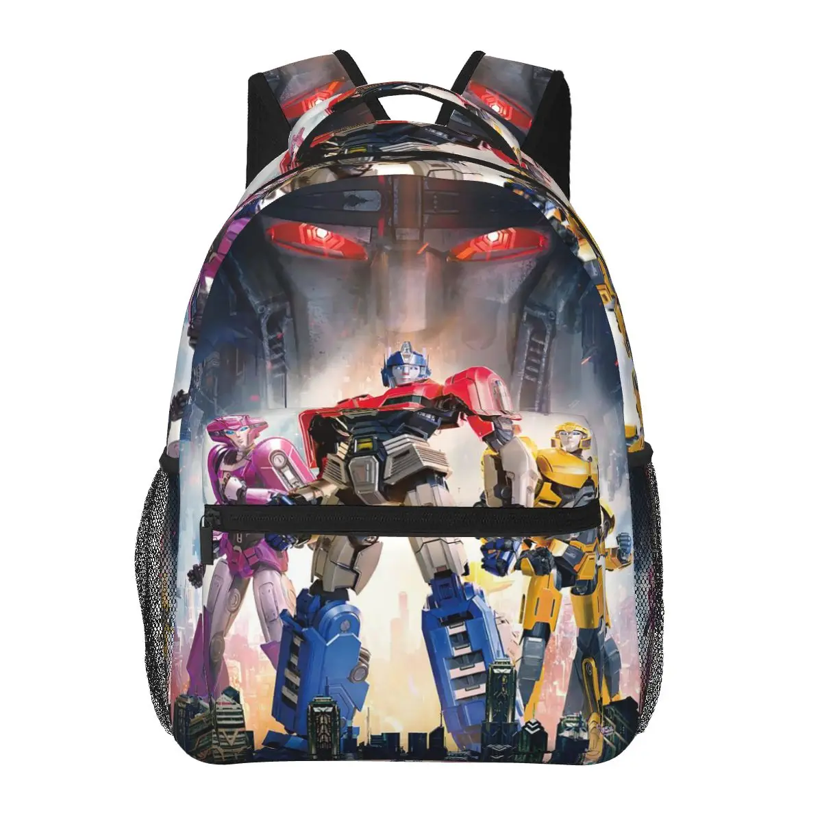 Optimus Prime Backpacks Boys Girls Bookbag Children School Bags Cartoon ...
