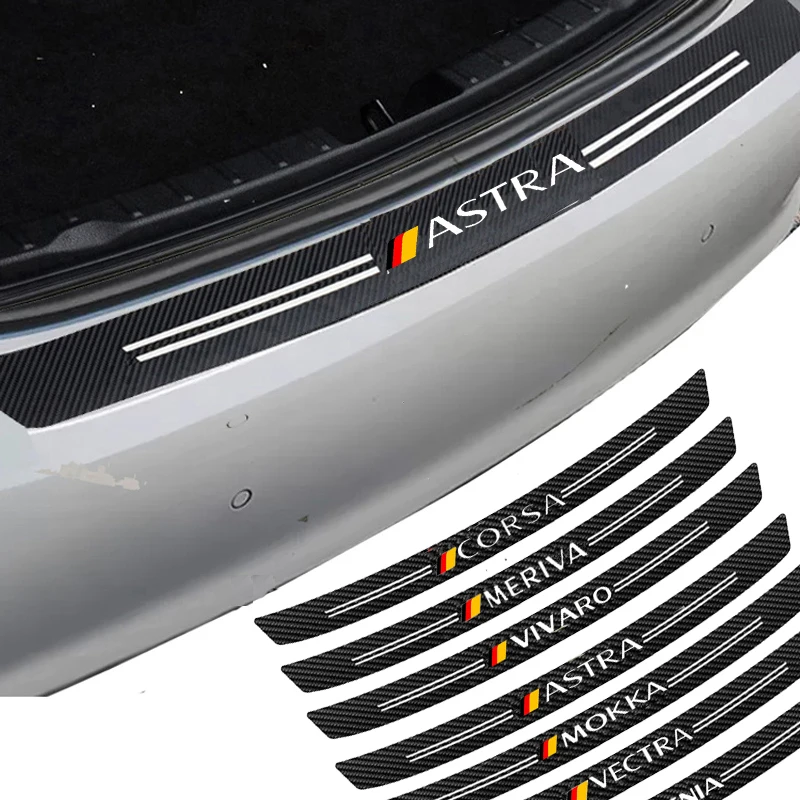 Car-Rear-Bumper-Protection-Sticker-For-Opel-OPC-Astra-J-H-G-K-Insignia ...
