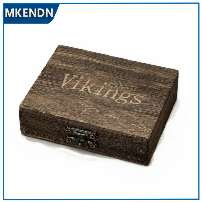 Viking-Natural-Wooden-Boxes-Retro-PU-Leather-Bags-Luxury-Jewelry ...