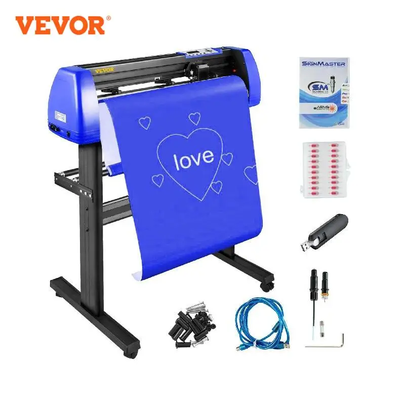 VEVOR 28 Inch Vinyl Plotter Sign Cutting Machine Software Signmaster ...