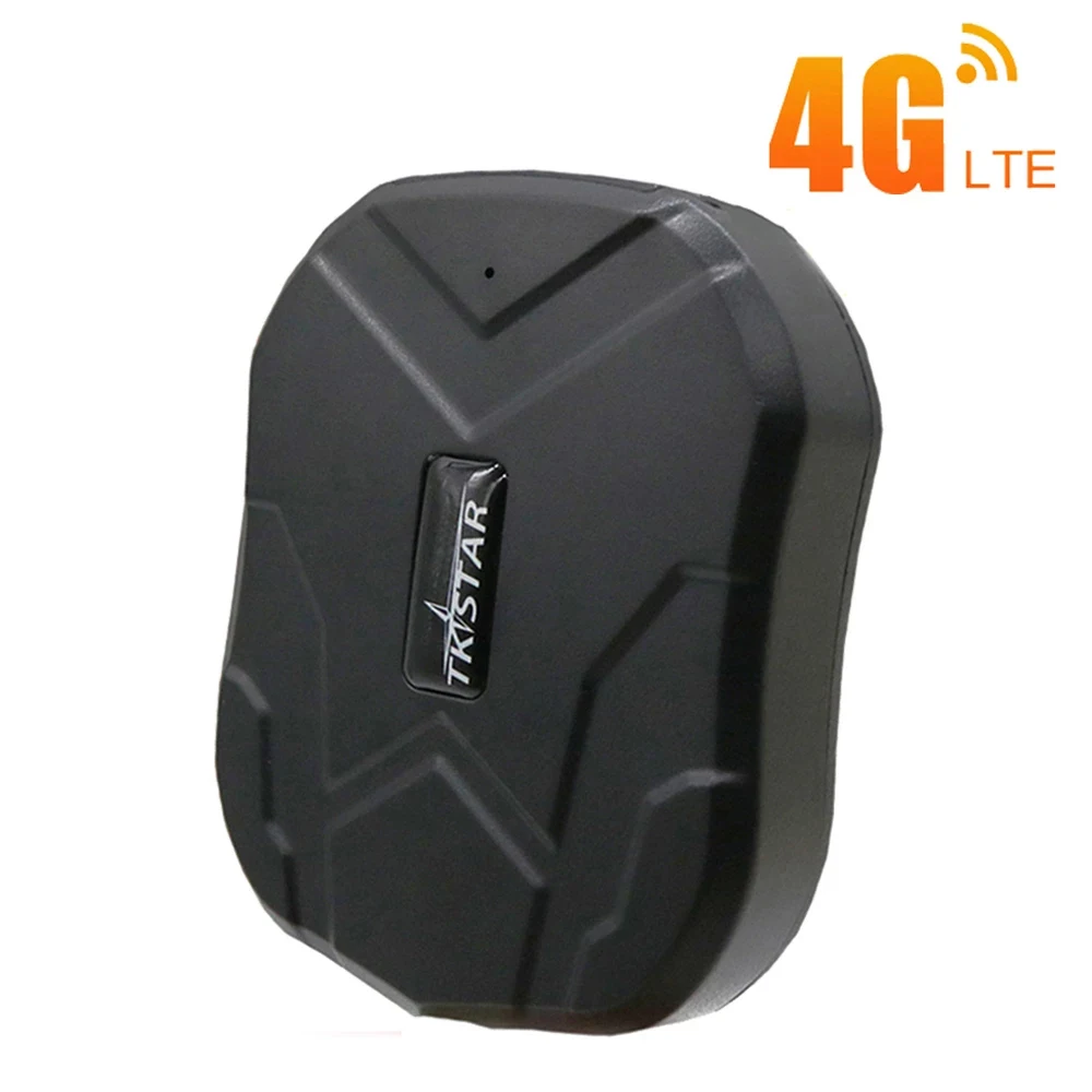 TKSTAR TK905 4G Car GPS Tracker 5000mAh 90 Days Standby Dual Positioning Real Time Tracking ...