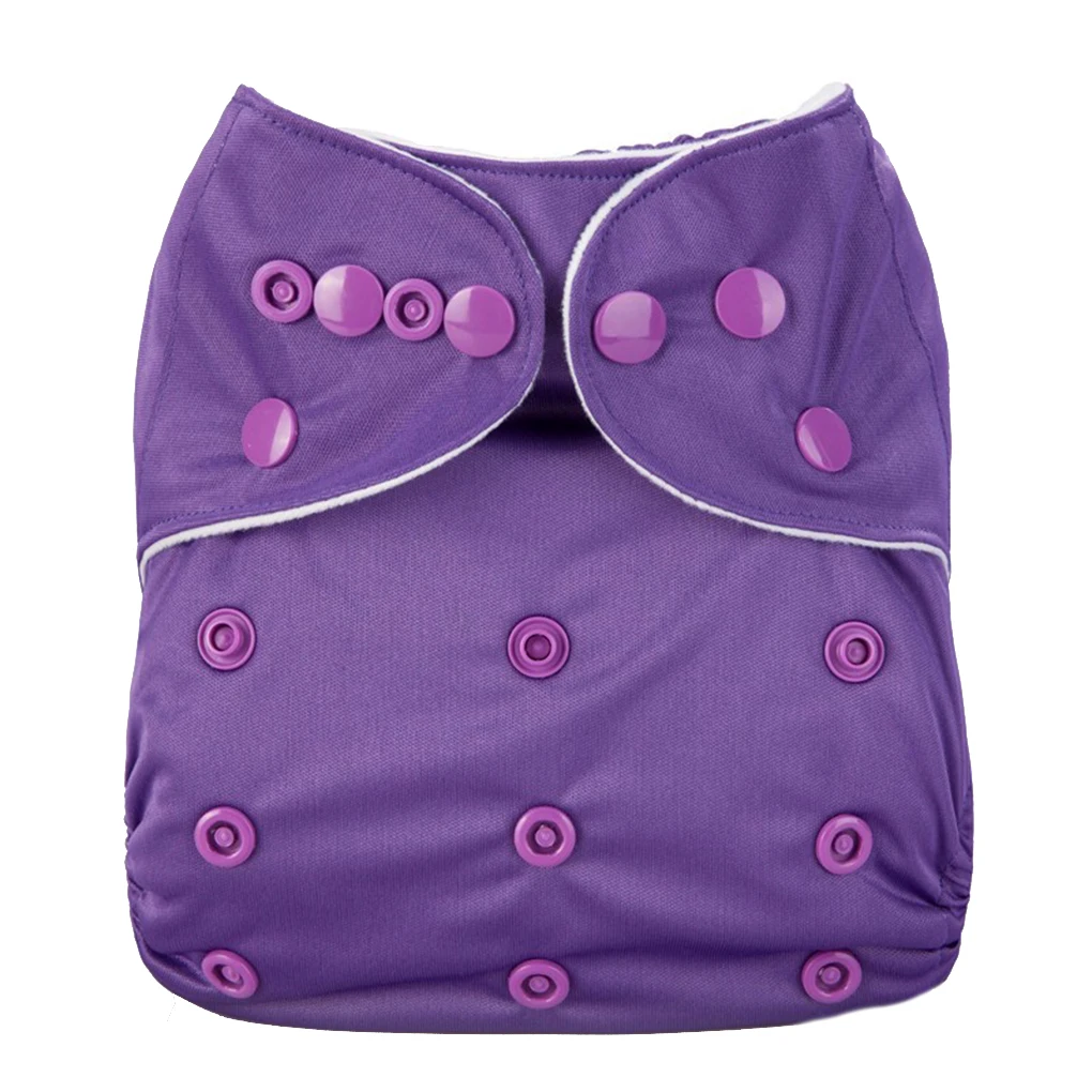 Solid-Color-Washable-Reusable-Nappies-Breathable-TPU-Waterproof-Diaper ...