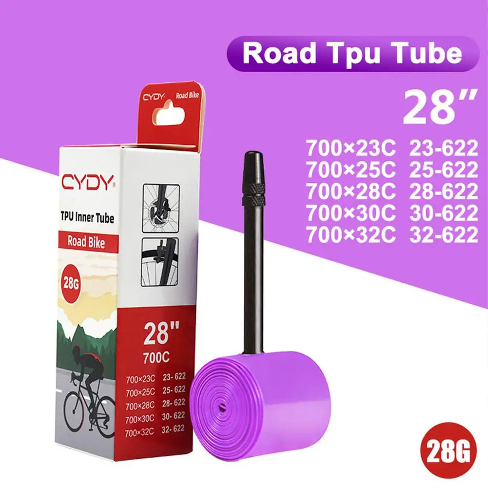 Ultralight-Bicycle-TPU-Inner-Tube-700Cx23C-25C-28C-32C-Absorption-Shock ...