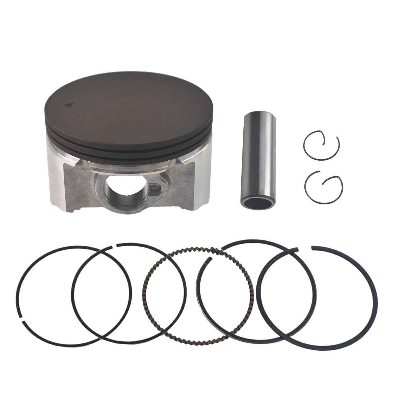 70mm-Flat-Top-Piston-With-Coating-micro-arc-oxidation-And-Rings-Kit-For ...