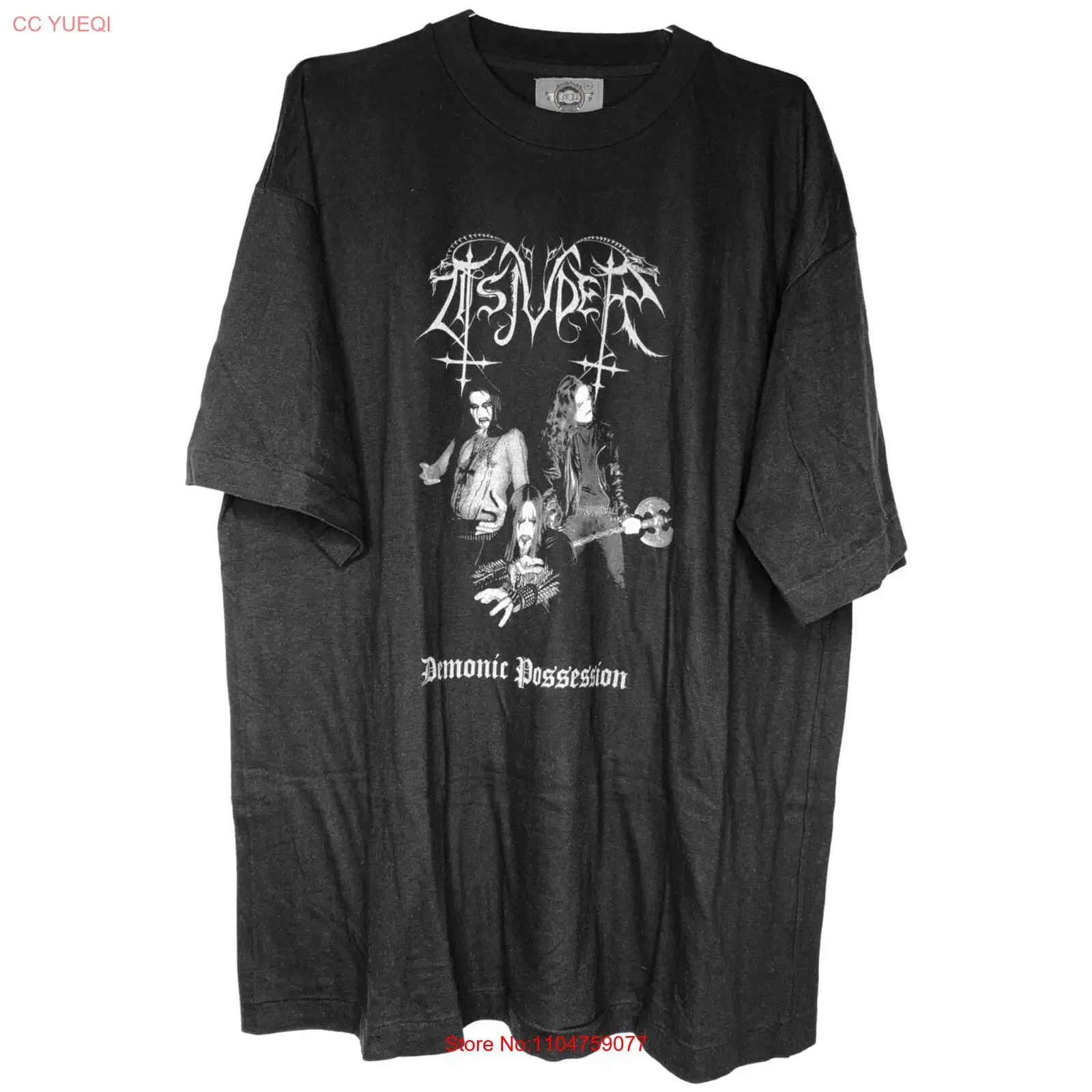 Vintage Tsjuder T Shirt Size XL Summoning Taake Urgehal Nargaroth ...