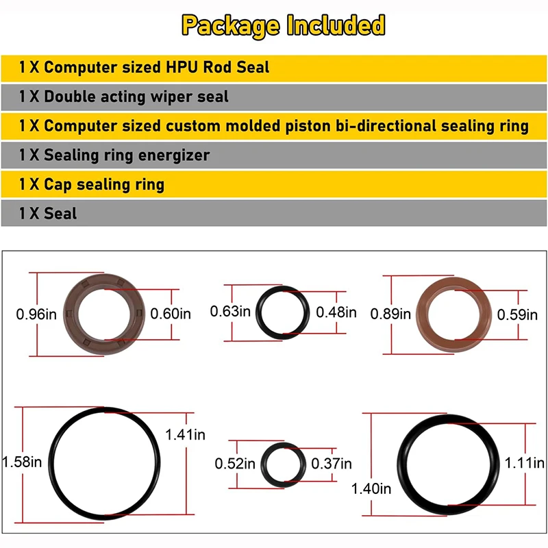 Marine Steering Repair Repair Kit For Volvo Penta Marine Engines - Seal ...