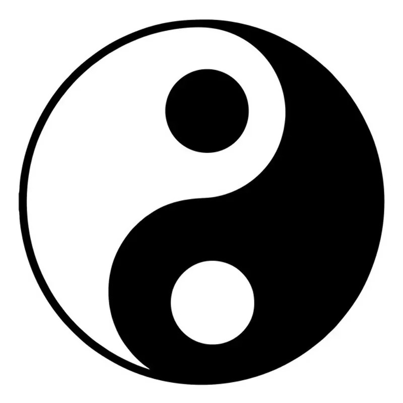 Calcoman-as-de-decoraci-n-de-coche-YIN-YANG-de-13cm-pegatinas-adhesivas ...
