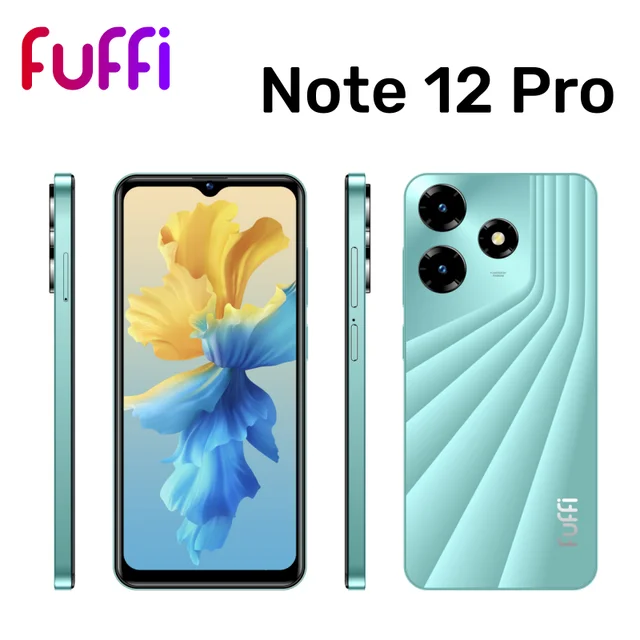 Global FUFFI Note 12 Pro Smartphone Android 64GB ROM 3250mAh Mobile ...