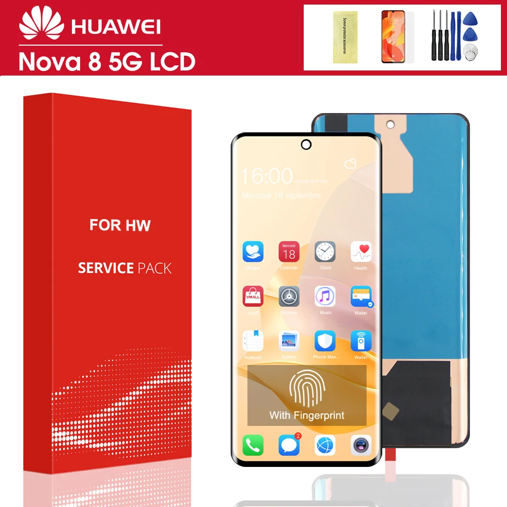 Pantalla táctil LCD Original de 6,57 pulgadas para Huawei Nova 8 5G ...
