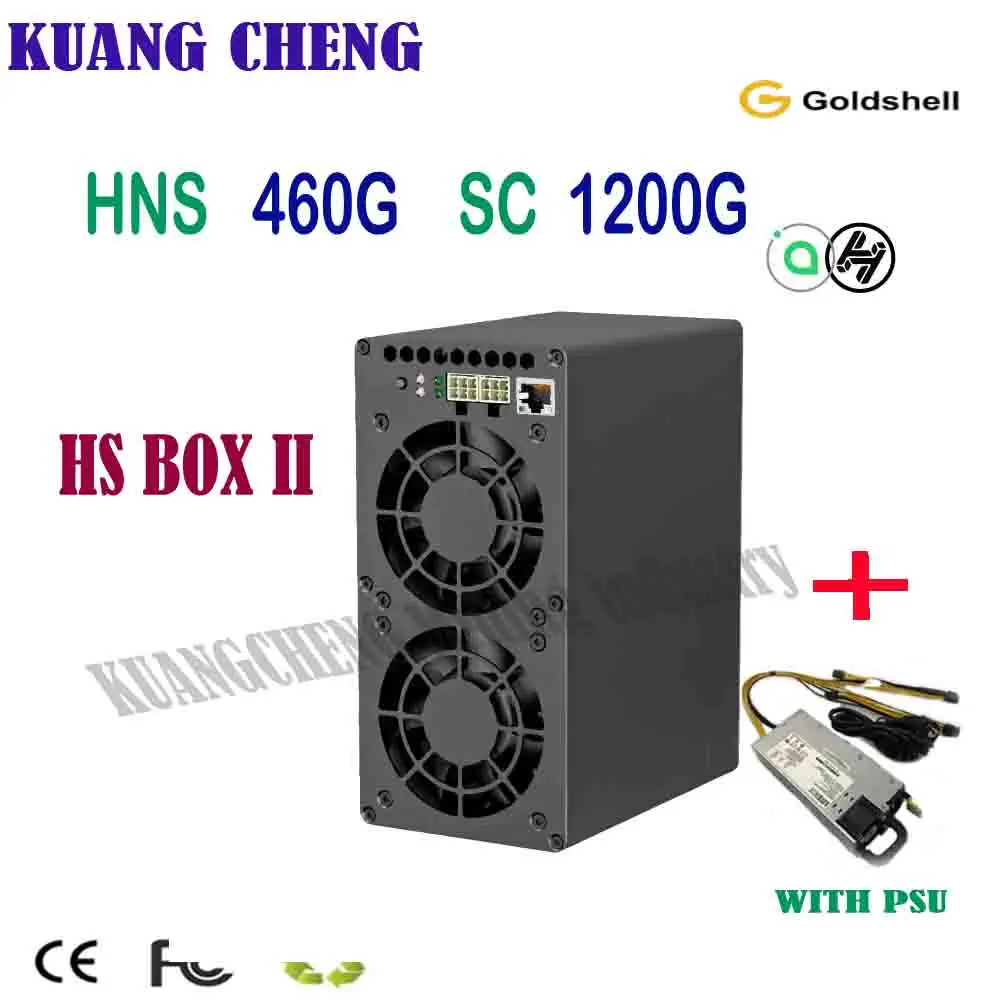 Siacoin-minero-Goldshell-HS-BOX-con-PSU-modo-Dual-SC-o-HNS-460G-SC1600G ...