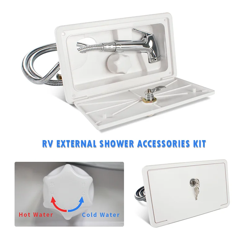 TYTXRV-Motorhome-Shower-External-shower-box-Shower-head-Hot-and-cold ...