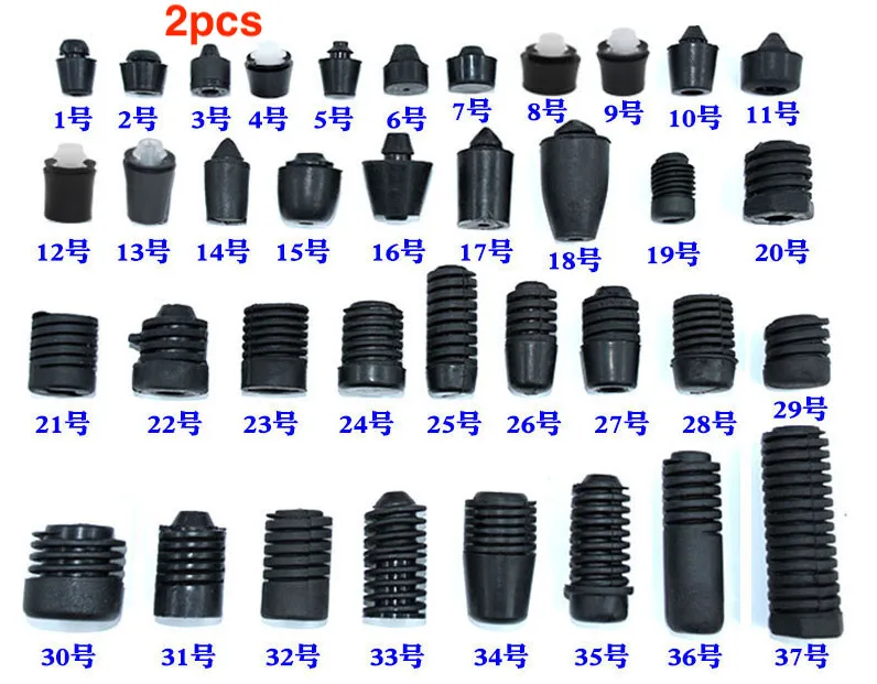 2pcs Car Hood Trunk Door Door Panel Switch Shock Absorption Buffer ...