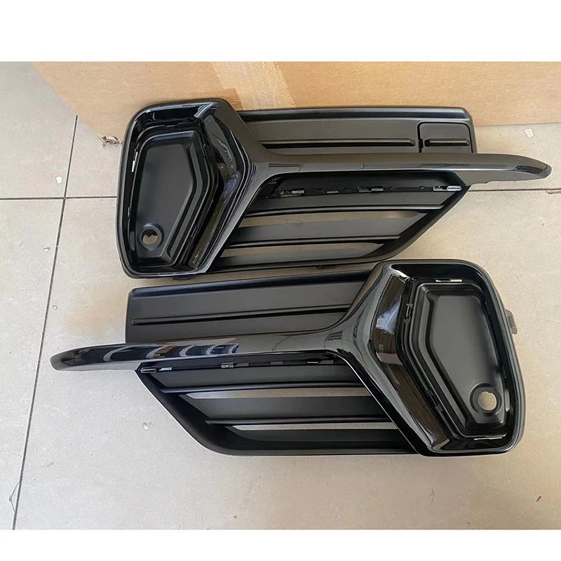 2PCS/PAIR Front Bumper Outer Grille Left Right Fog Light Cover Grill ...