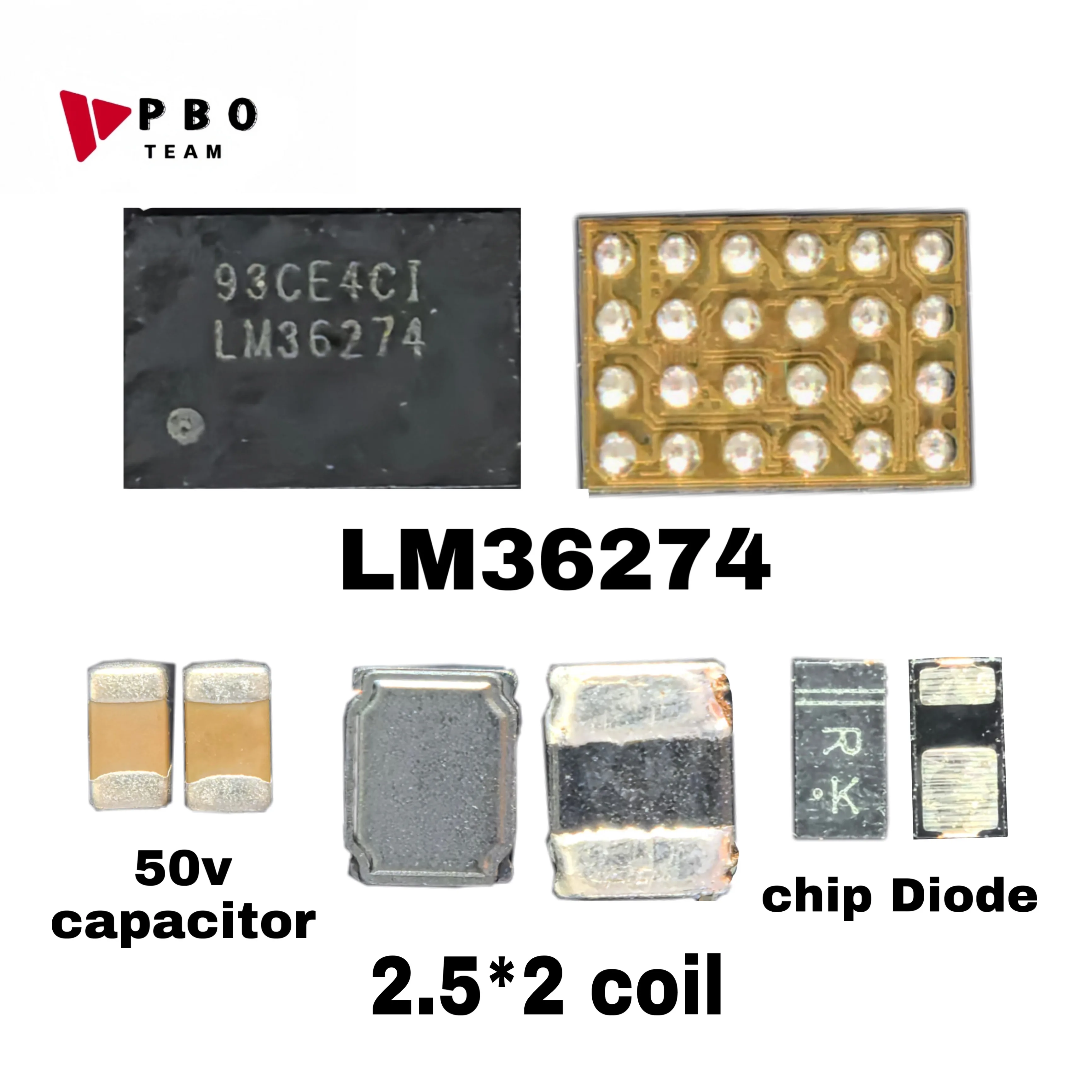 5 SZT./20 SZT./5 ZESTAWÓW Układ scalony sterownika podświetlenia LCD ...