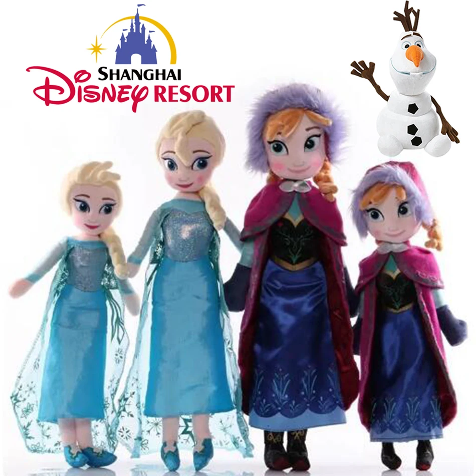 30-50-CM-Frozen-Anna-Elsa-Dolls-Snow-Queen-Princess-Anna-Elsa-Doll-Toys ...