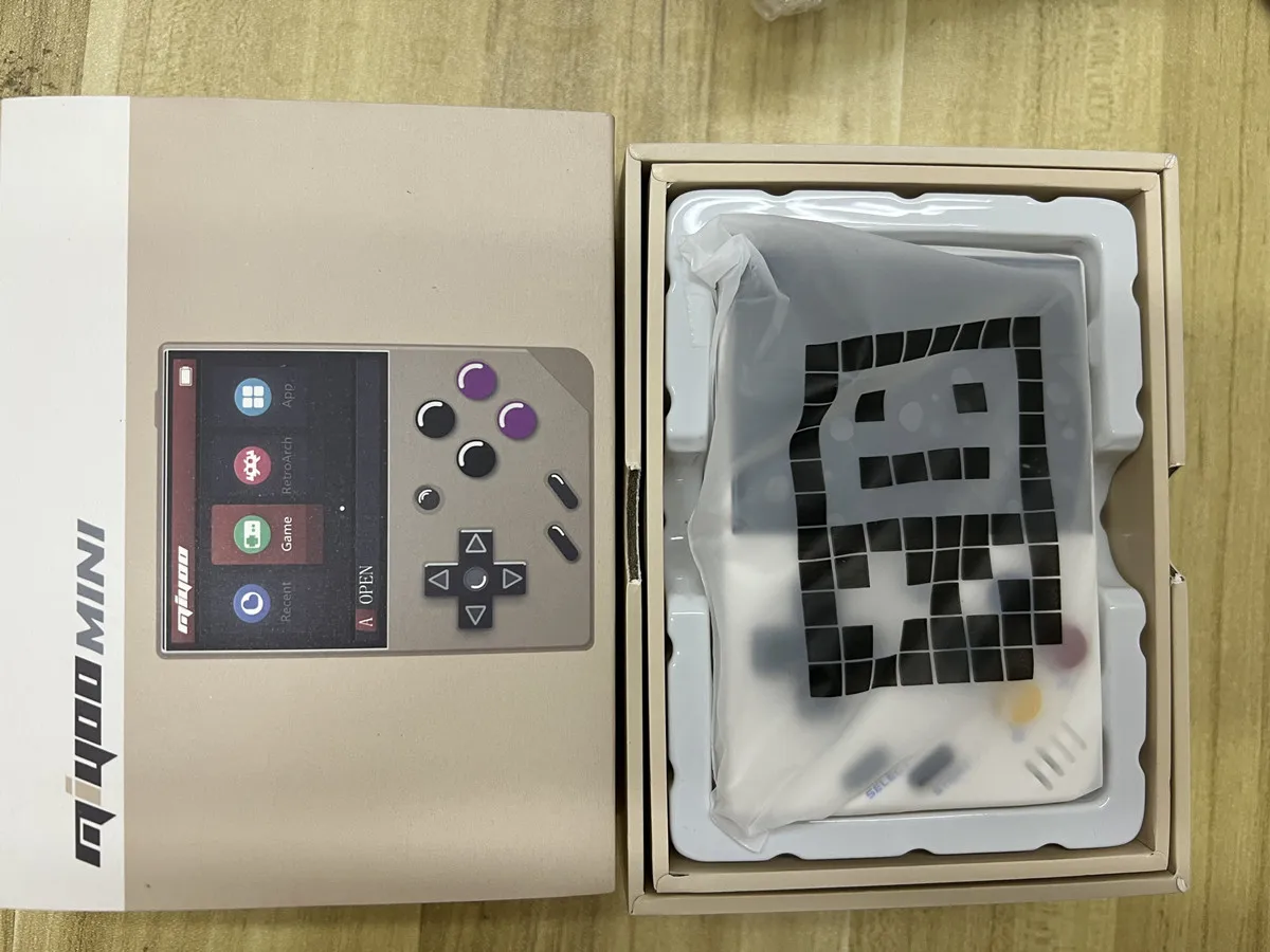 Miyoo v1 2.8 polegada ips tela retro console de jogos vídeo fonte ...