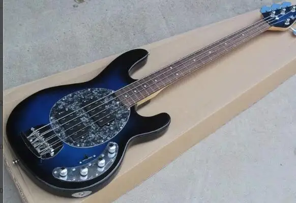 Free-shipping-Quality-Music-Man-4-strings-Electric-Bass-Deep-blue ...