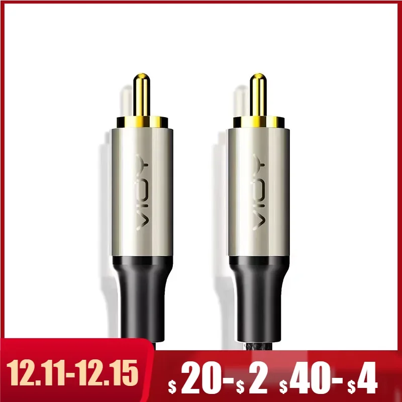 Coaxial-Digital-Audio-Cable-Subwoofer-Cable-RCA-Male-To-Male-HiFi-5-1 ...