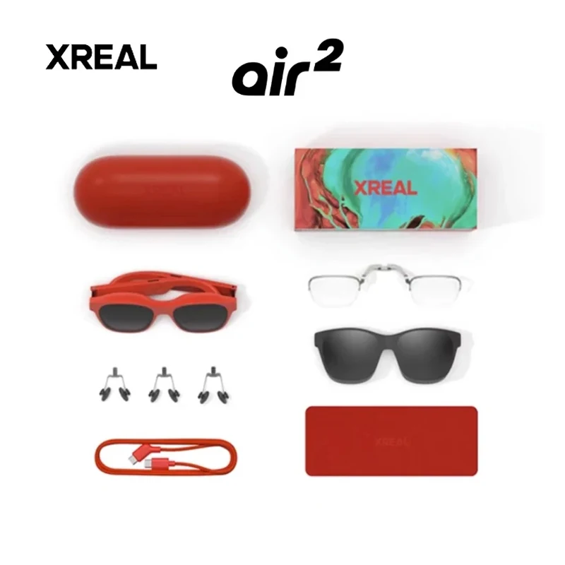 XREAL-Air-2-AR-Glasses-with-3-level-Electrochromic-Dimming-75g-120Hz ...