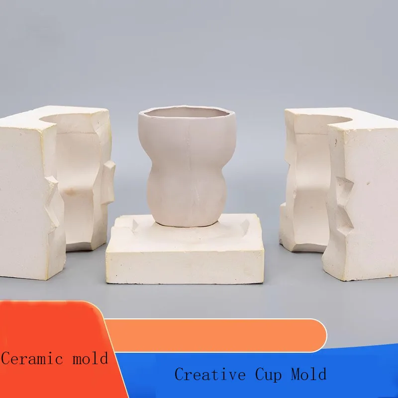 Ceramic Plaster Mold Gypsum Moulds For DIY Handmade Pottery Clay ...