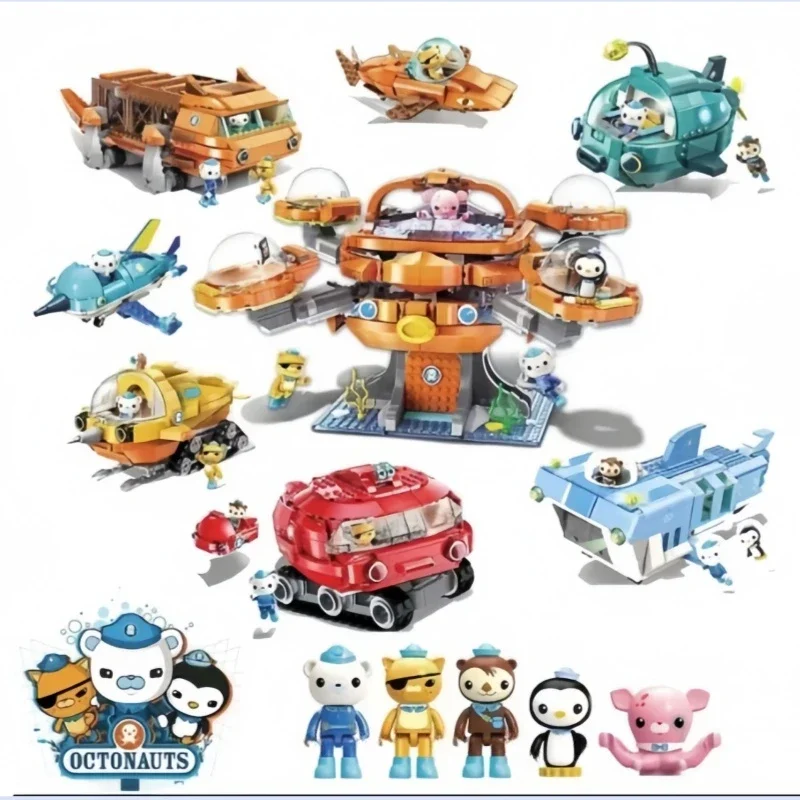 Building-Blocks-Model-of-Octonauts-para-Meninos-e-Meninas-Brinquedo-de ...