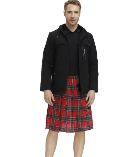 Men-Skirts-Scottish-Mens-Leisure-Kilt-Traditional-Highland-Skirt-Combat ...