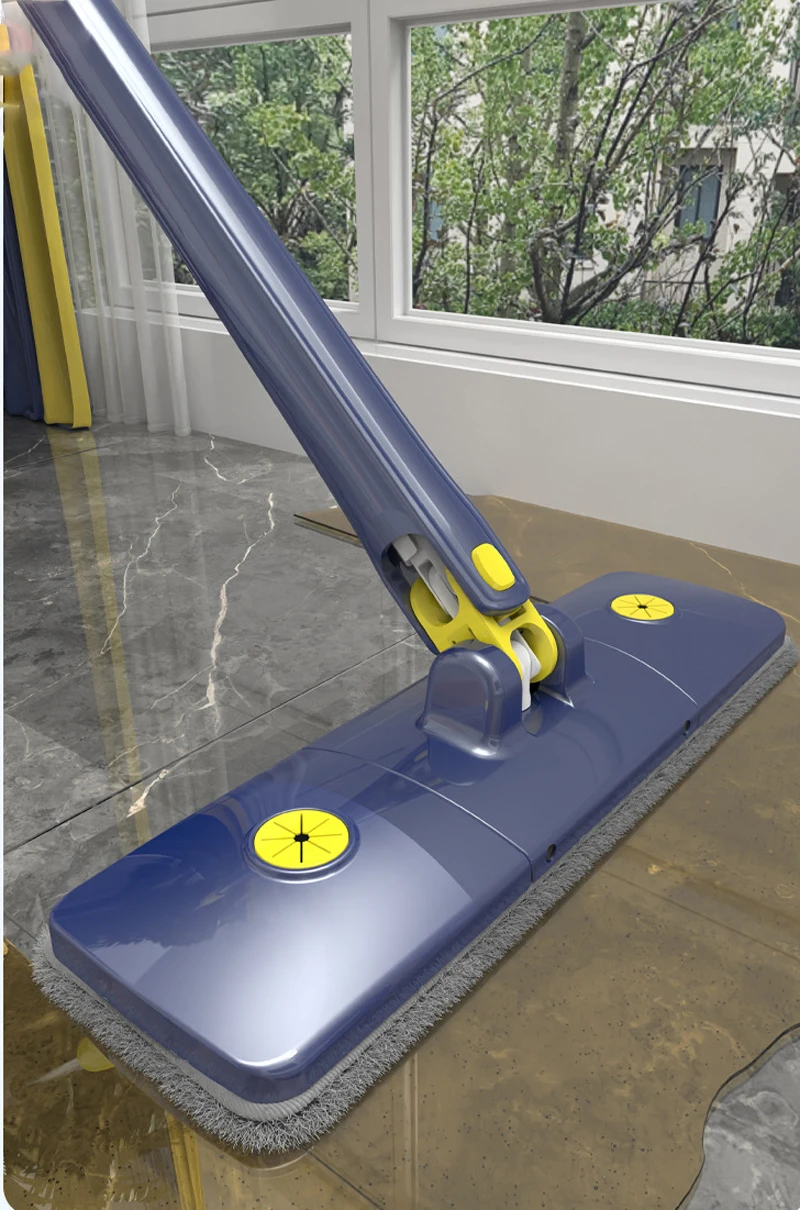 360-Lazy-Twist-Mop-X-type-Hand-Free-Washing-Squeezing-Extended-Self ...