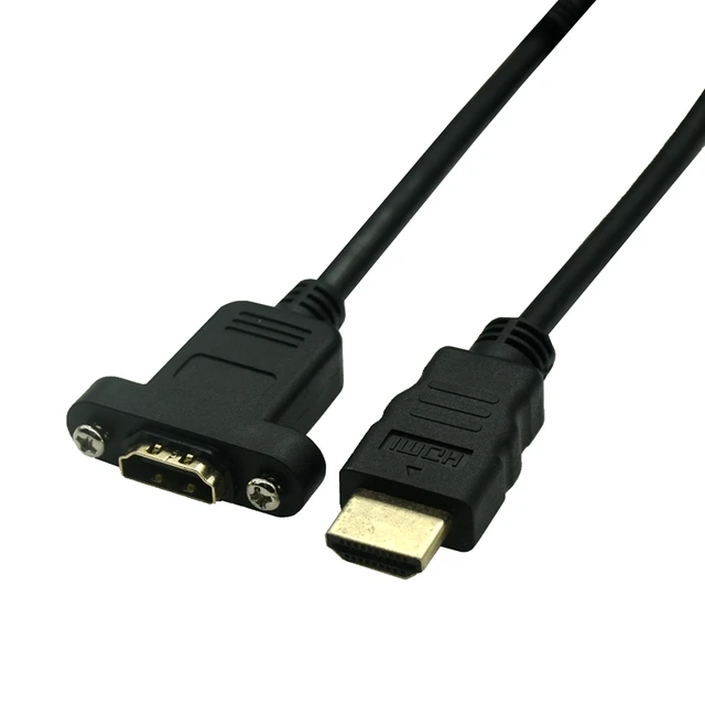 30cm Mini HDMI-Compatible Male to HDMI Micro HDMI Female Extension ...