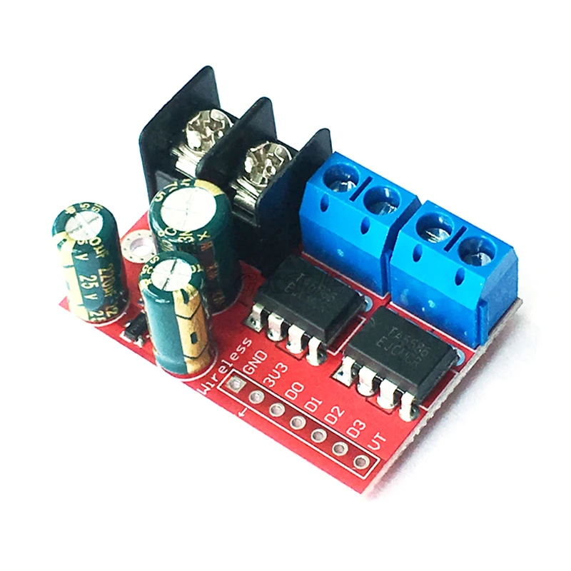 L298N Dual H Bridge DC Motor Drive Module Forward And Reverse Control ...