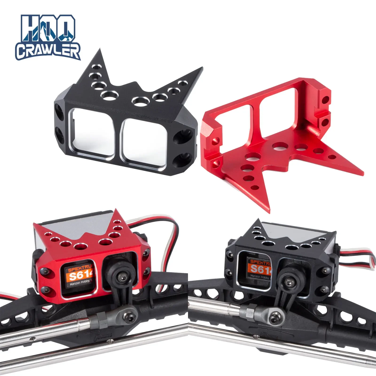 Aluminum-Steering-Servo-Guard-Armor-Protective-Cover-Servo-Mount-for-1 ...