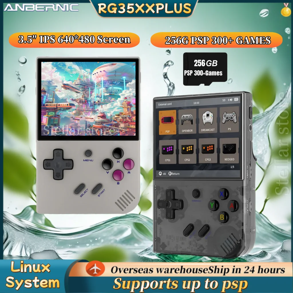 ANBERNIC-RG35XX-Plus-Retro-Video-Handheld-Game-Console-Sistema-Linux-3 ...