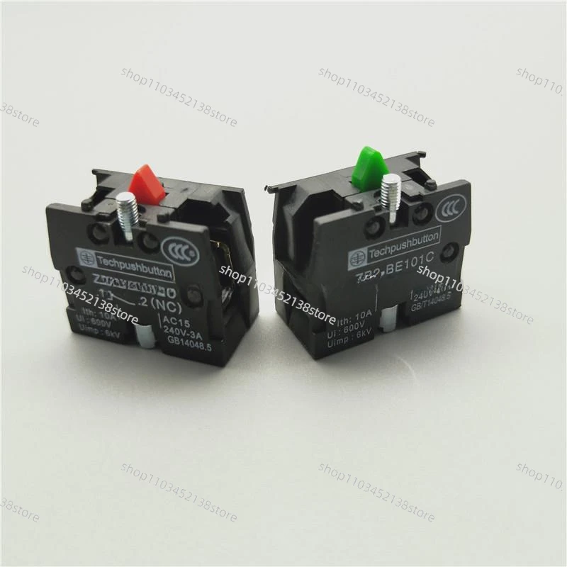 10pcs-XB2-Push-Button-Switch-Contacts-Parts-ZB2-BE101C-BE102C-for-22mm ...