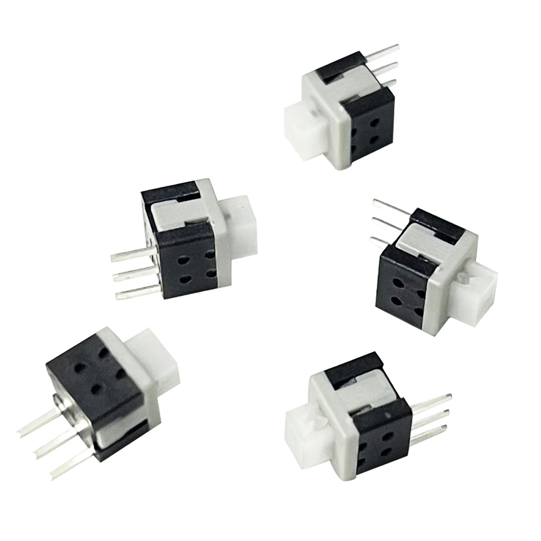 50pcs-5-8-5-8mm-Push-Tutton-Self-Locking-Reset-3-Pins-Three-Legged ...