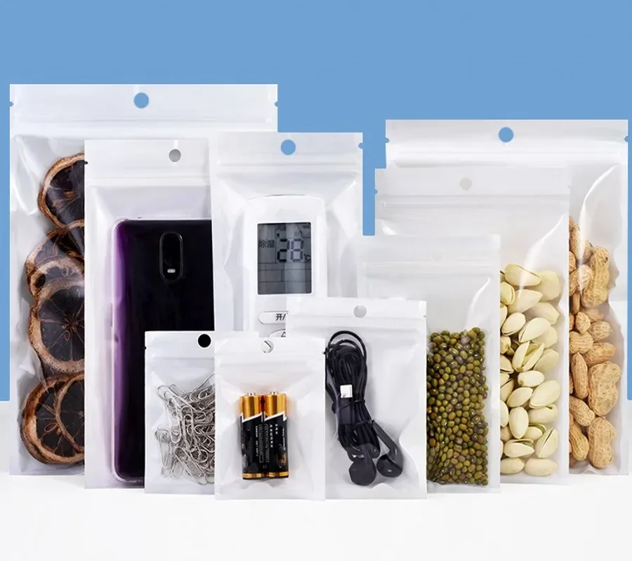 50Pcs-Self-Sealing-Zipper-Bag-Resealable-Packaging-Bag-Pouches-Parts ...