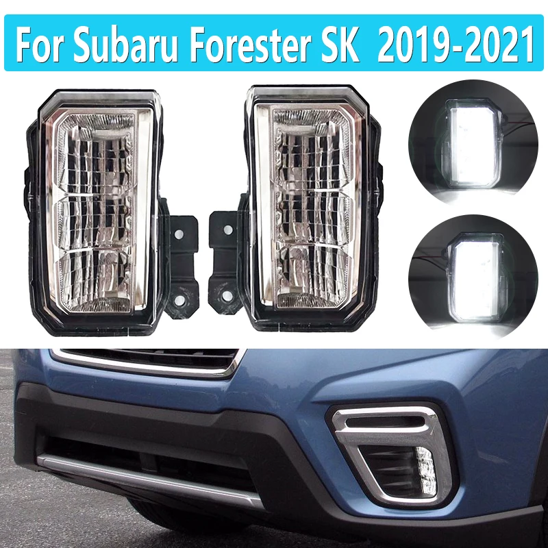 Led Fog Lights For Subaru Forester Sk 2019 2020 2021 Headlights ...
