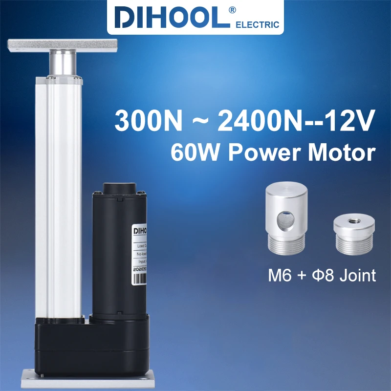 DC12V Electric Motor linear Actuator Linear Telescopic tube TYPE A2 ...