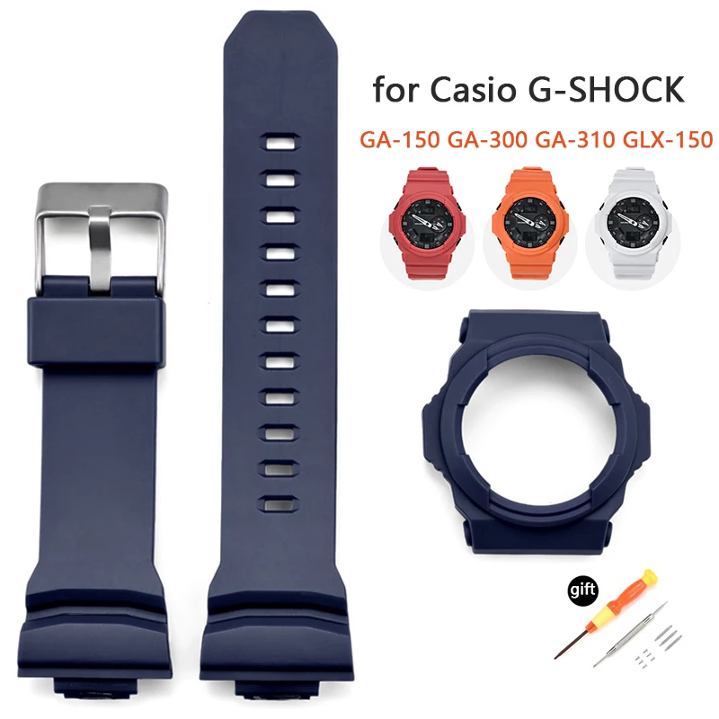 Watch Strap Case for Casio G-SHOCK GA-150 GA-300 GA-310 GLX-150 Special ...