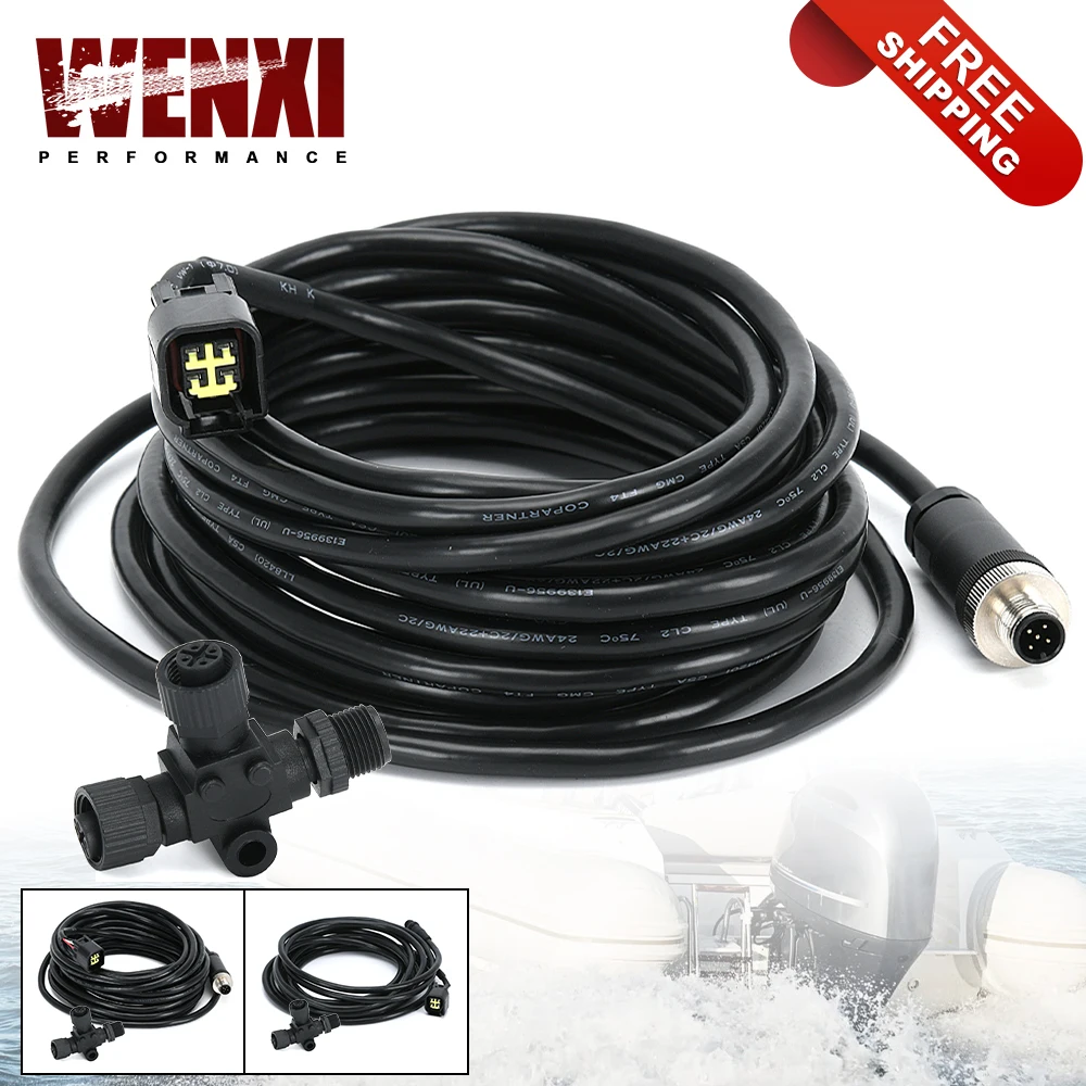Engine-Interface-Cable-NMEA-2000-T-000-0120-37-For-Yamaha-Outboard-2006 ...