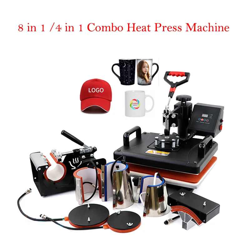 8-In-1-Combo-Sublimation-Printer-Heat-Transfer-Heat-Press-Machine-For ...