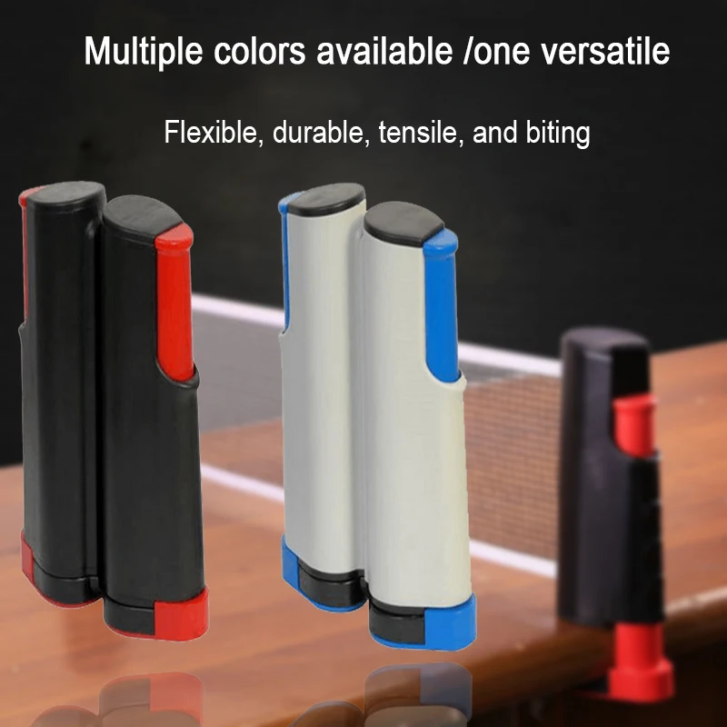 Hot-Table-Tennis-Net-Anywhere-Retractable-Rack-Sports-Portable ...