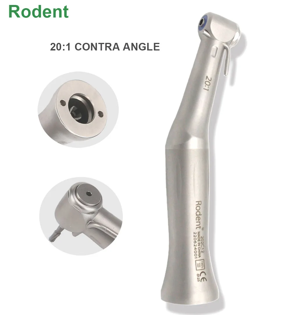 Dental Handpiece 20:1 Implant Contra Angle Low Speed Handpiece For Surgery Nsk Style Max Sg20 ...