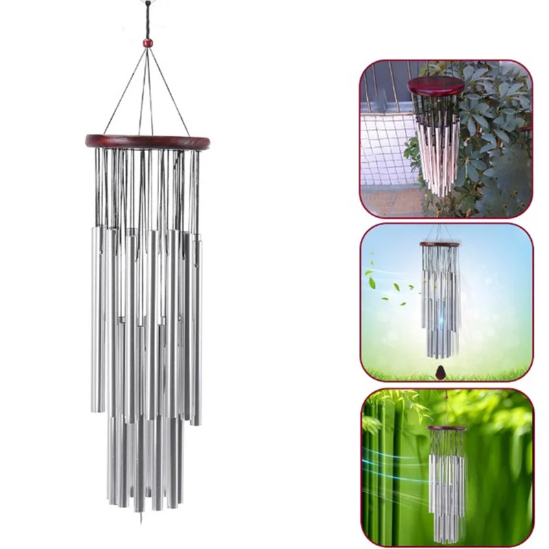 Wind-Chimes-Outdoor-Large-Deep-Tone-Hanging-Ornament-Garden-Home ...