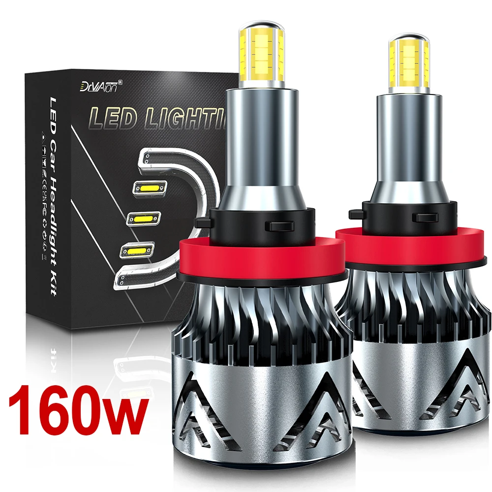 H1-H11-H7-Led-360-degree-Car-Lights-Auto-Mini-Bulb-Super-Bright-3570 ...