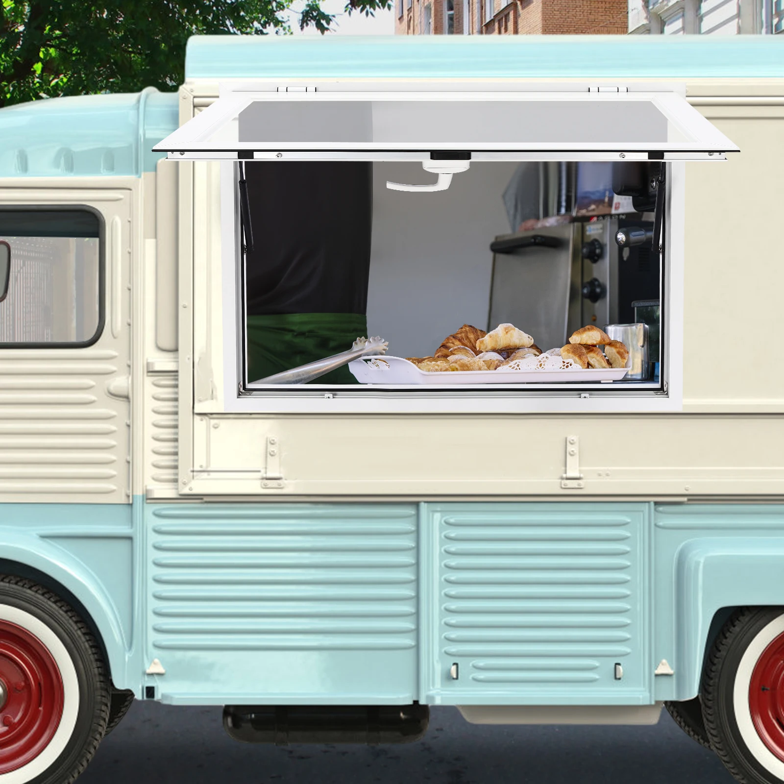 45×33 Inch Concession Stand Serving Window Waterproof Concession Window ...