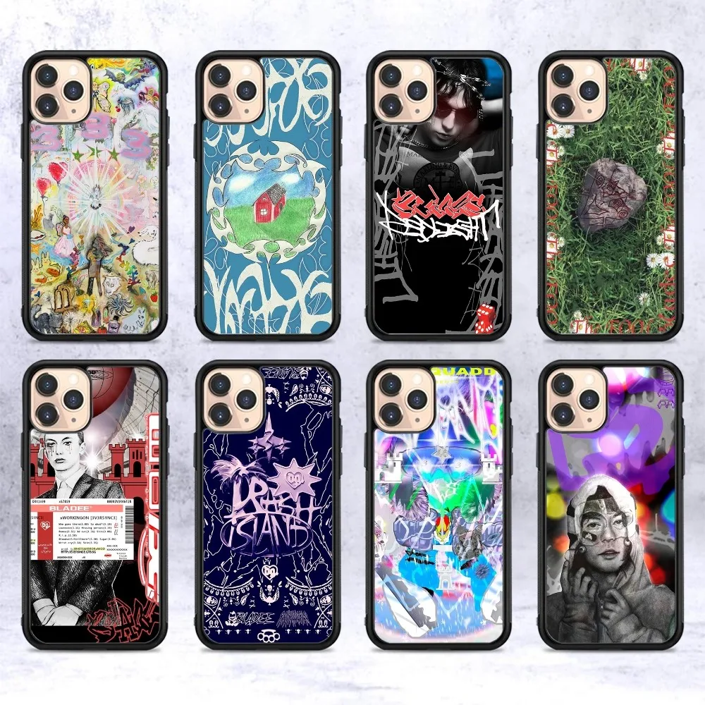 Bladee-333-Drain-Gang-IceDancer-Eversince-Ticket-Phone-Case-Silicone-PC ...