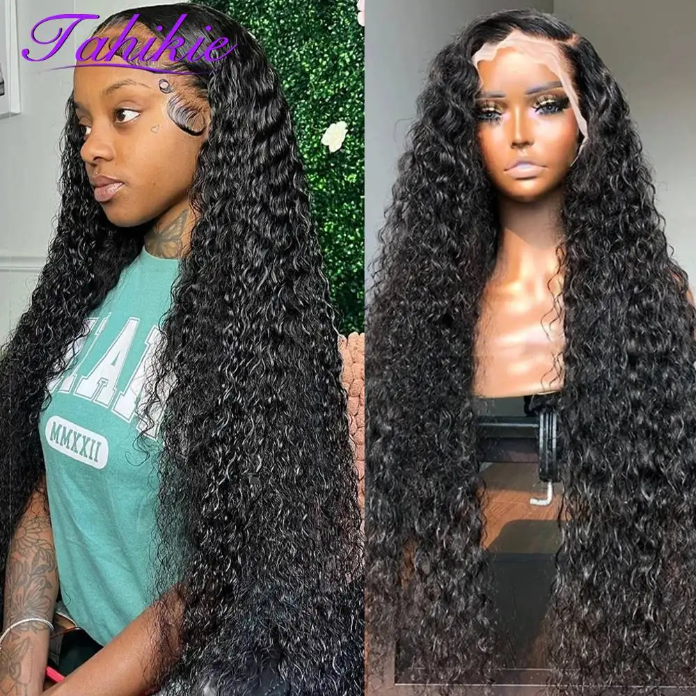 Tahikie-13x4-13x6-Deep-Wave-Lace-Front-Human-Hair-Wig-For-Women ...