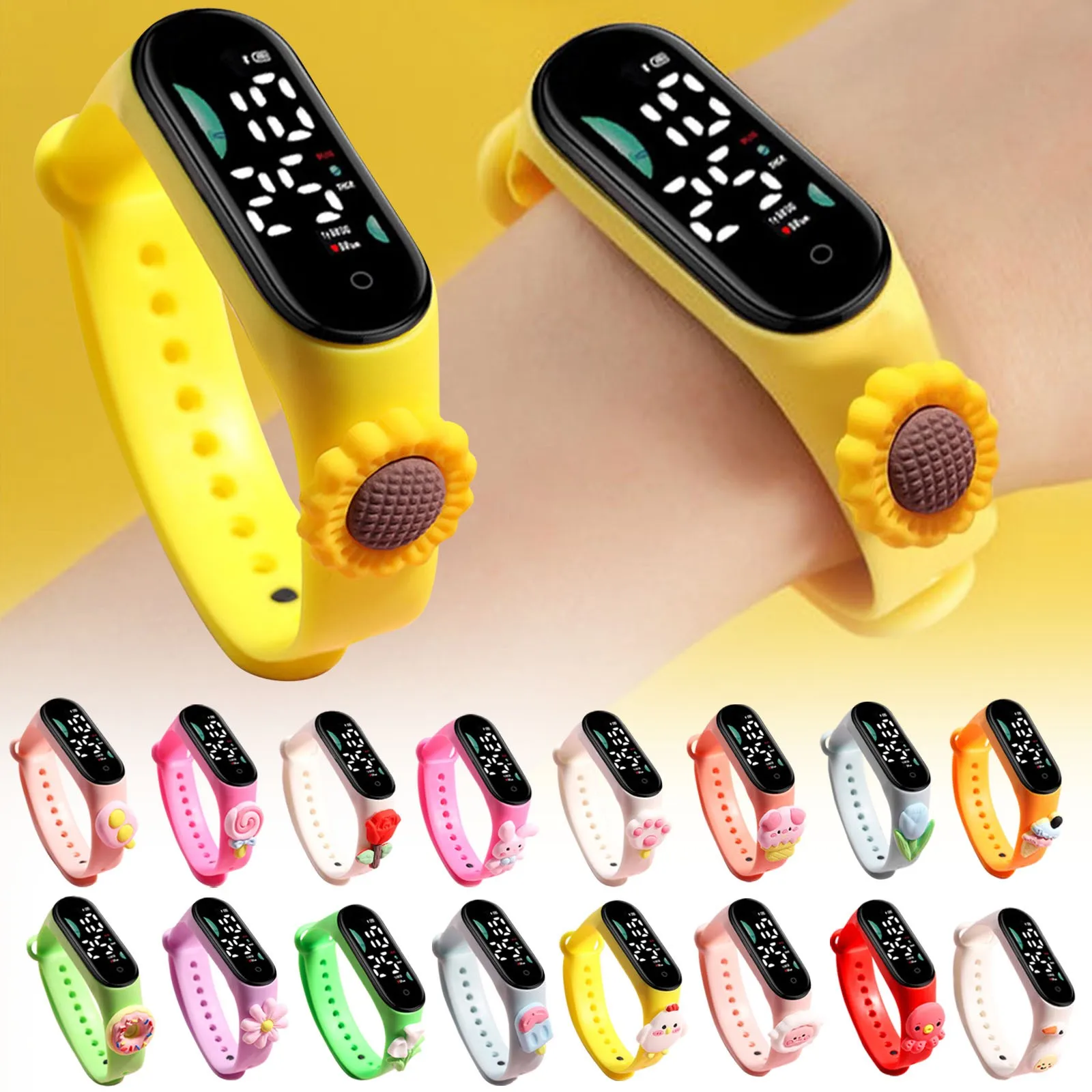 Fashion-Waterproof-Smart-Watch-For-Kids-Outdoor-Sports-Electronic ...