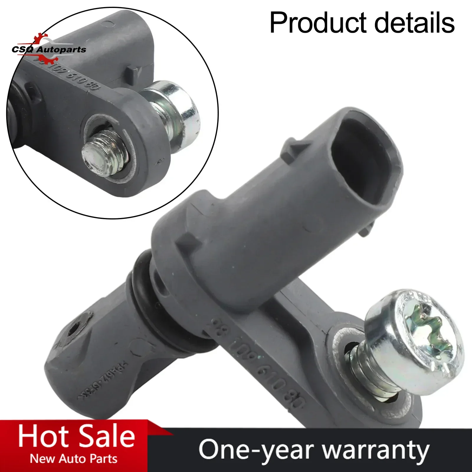 Rear 9810961080 ABS Wheel Speed Sensor For Peugeot 308 T9 3008 P84E C4 ...