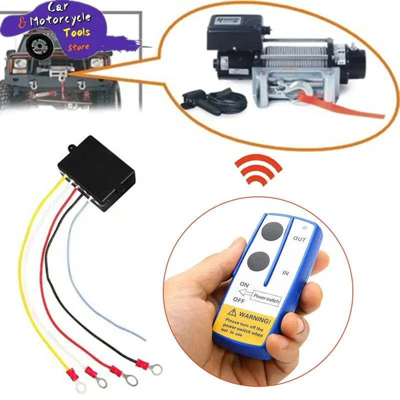 12V-Remote-Control-Kit-Wireless-Winch-Remote-Control-Switch-For-Truck ...