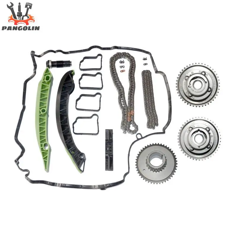 Camshaft-Adjuster-Timing-Chain-Kit-for-Mercedes-W203-W204-SLK250-E250 ...
